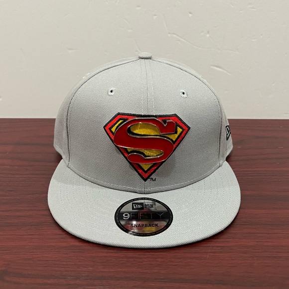 New Era | Accessories | New Era 9fifty Snapback Hat Superman Grey | Poshmark